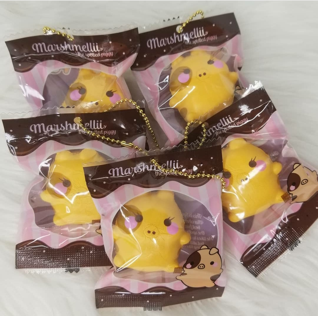 Mini Roasted Girl Marshmelli – mermaid squish