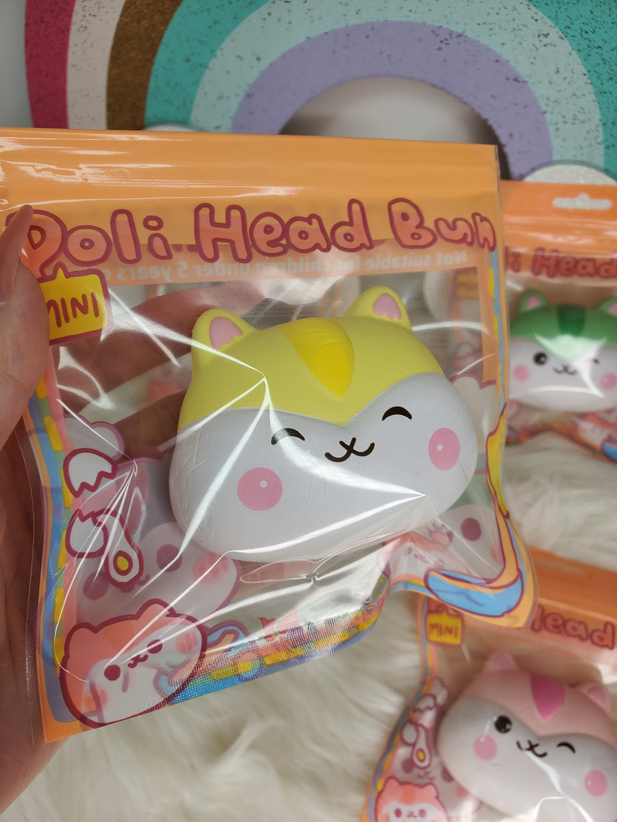 Mini Poli Head Bun – mermaid squish