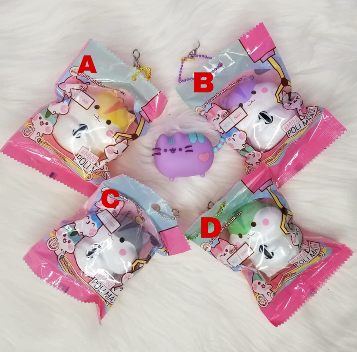 Mini Poli Mascot – mermaid squish